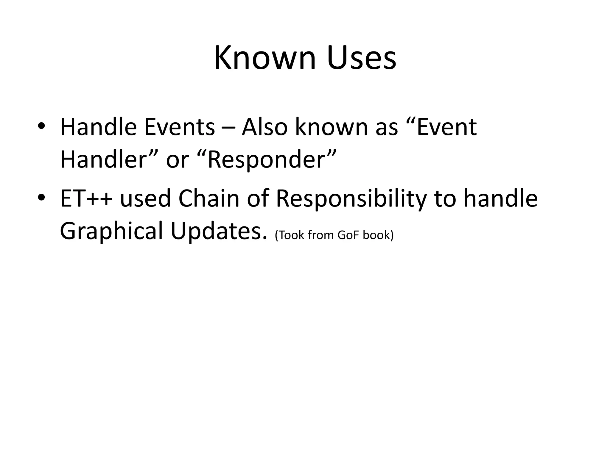 Chain of Responsibility Pattern | PPTX