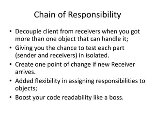 Chain of Responsibility Pattern | PPTX