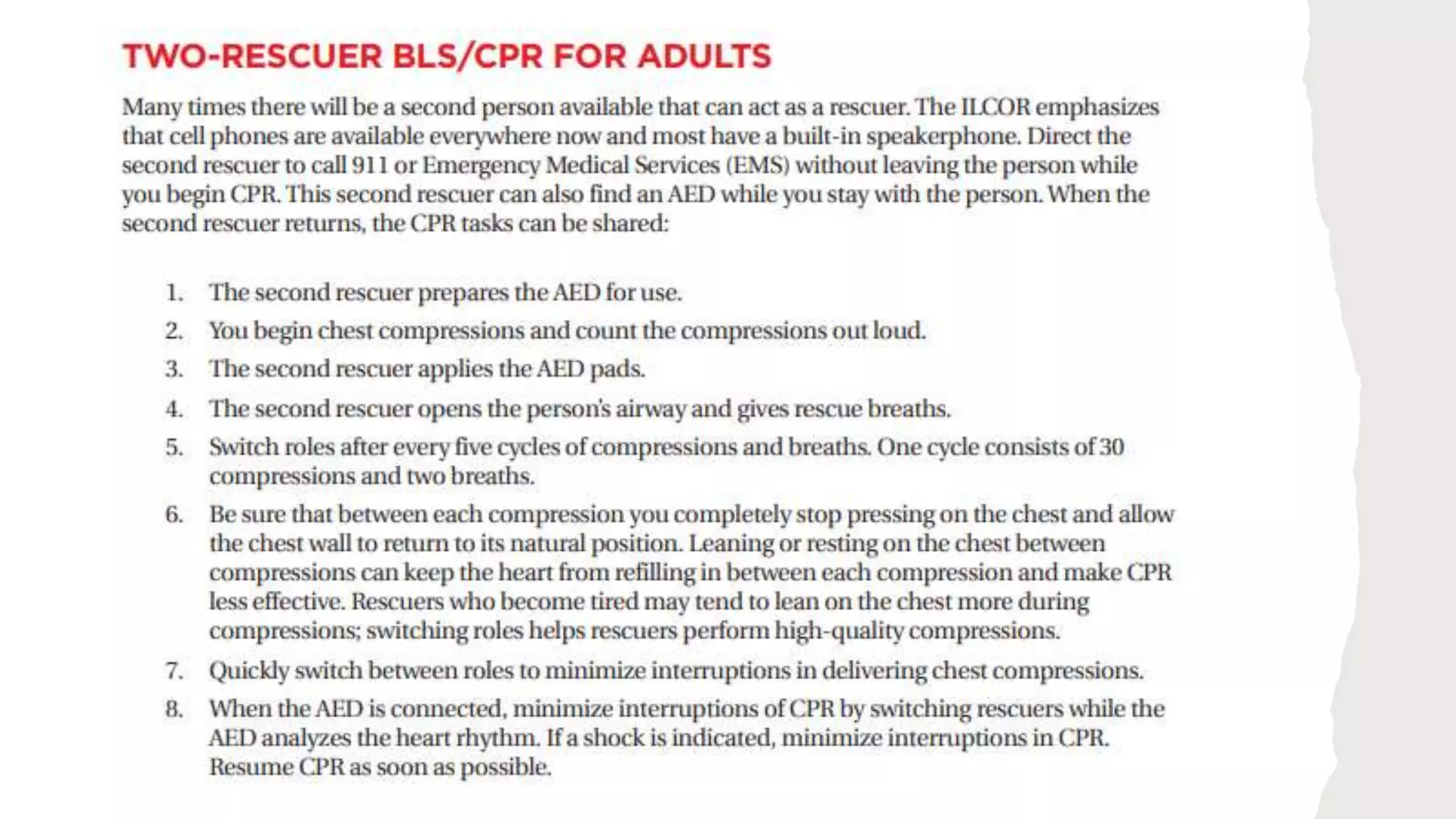 CHAIN OF SURVIVAL- BLS ALGORITHM FOR ADULT.pptx
