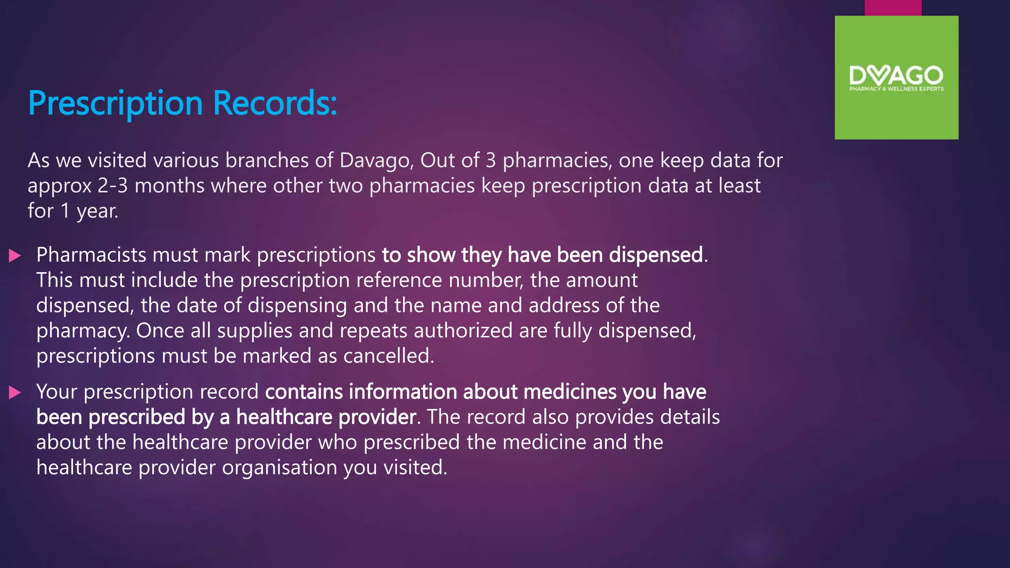 CHAIN PHARMACY | PPTX