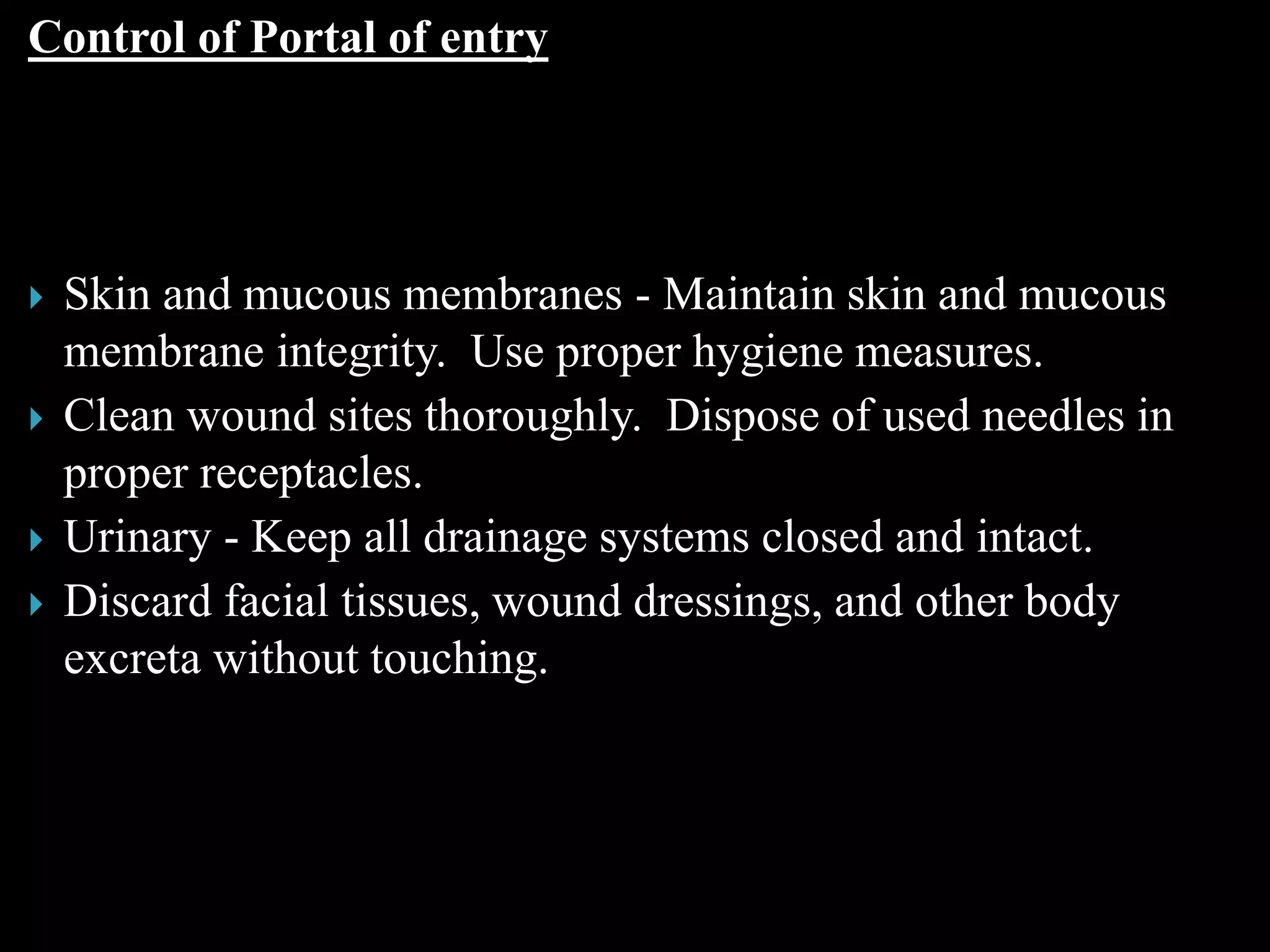 Chain of Infection | PPTX