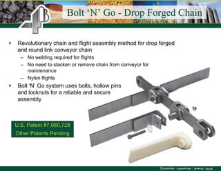 4B Forged Conveyor Chain Presentation | PDF