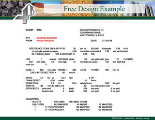 4B Forged Conveyor Chain Presentation | PDF