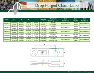 4B Forged Conveyor Chain Presentation | PDF