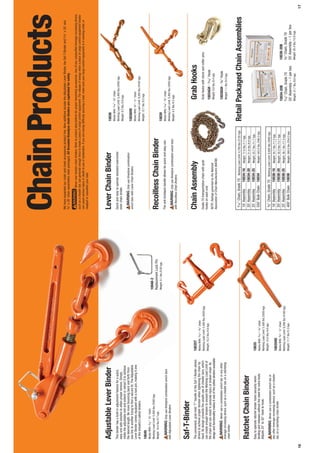 CHAIN-PRODUCT- USA-FOLLETO | PDF