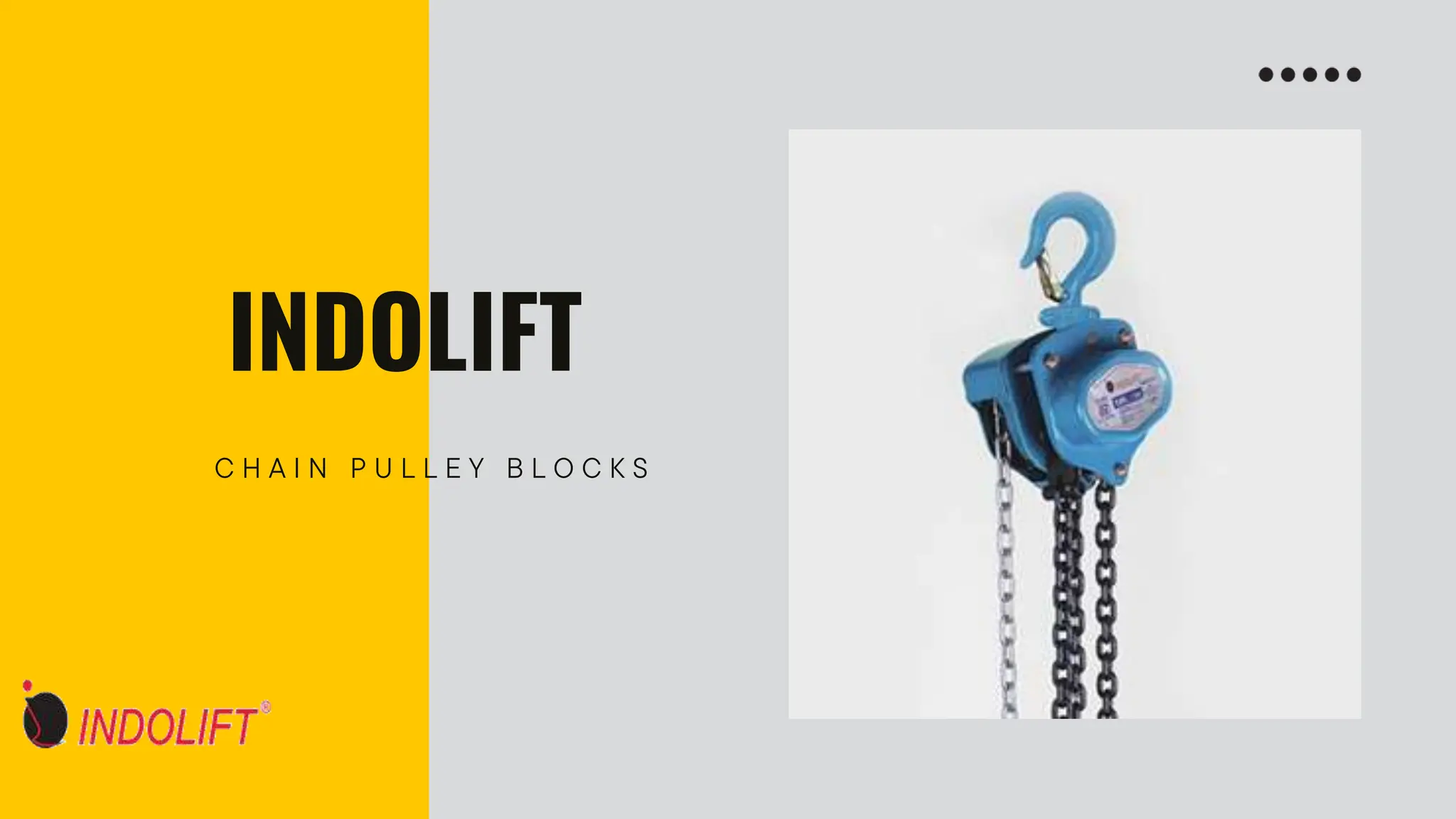 - Indolift's Premium Chain Pulley Blocks | PPTX