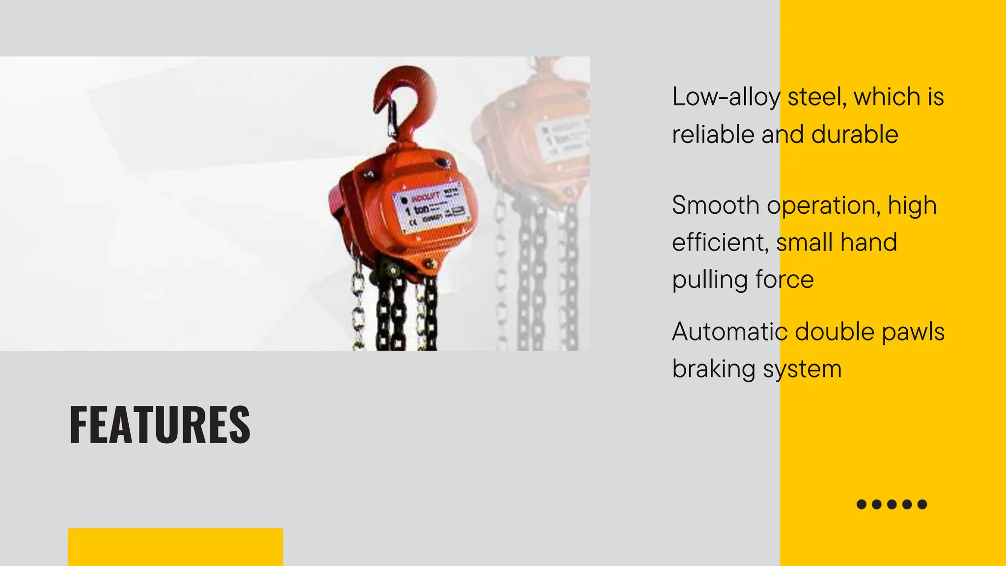 - Indolift's Premium Chain Pulley Blocks | PPTX