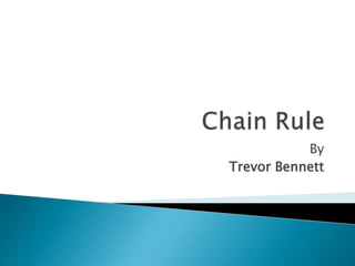 Chain rule | PPT
