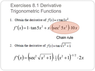 Chain rule solution key | PPTX