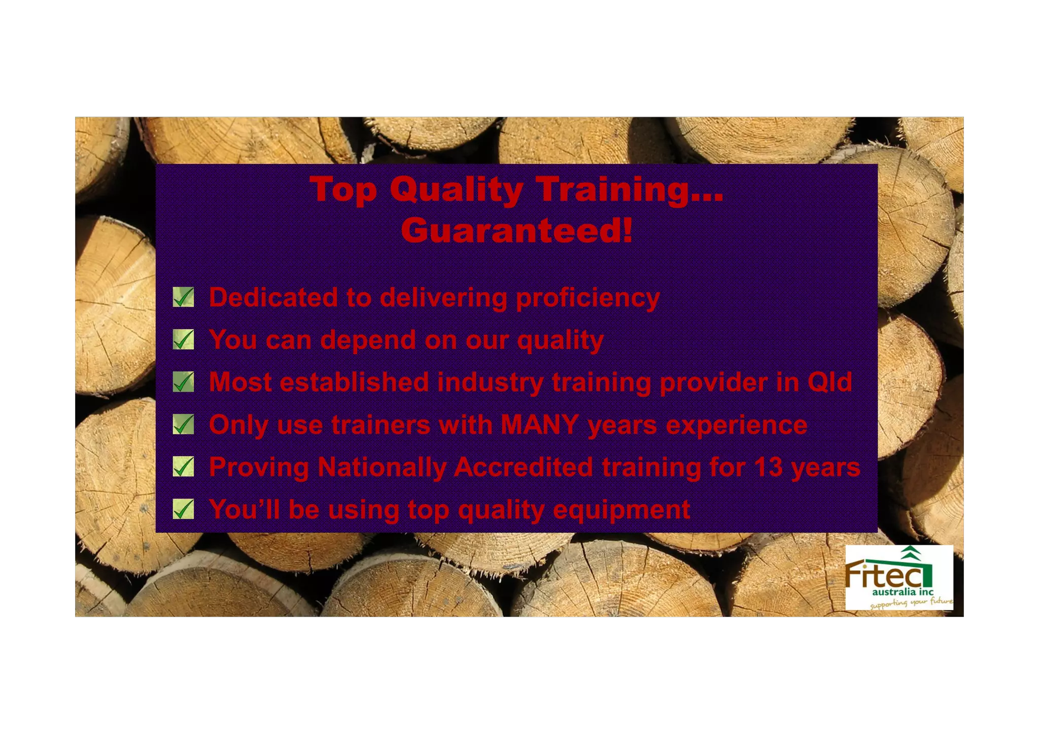 Chainsaw course | PDF