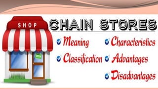 Chain store | PPTX