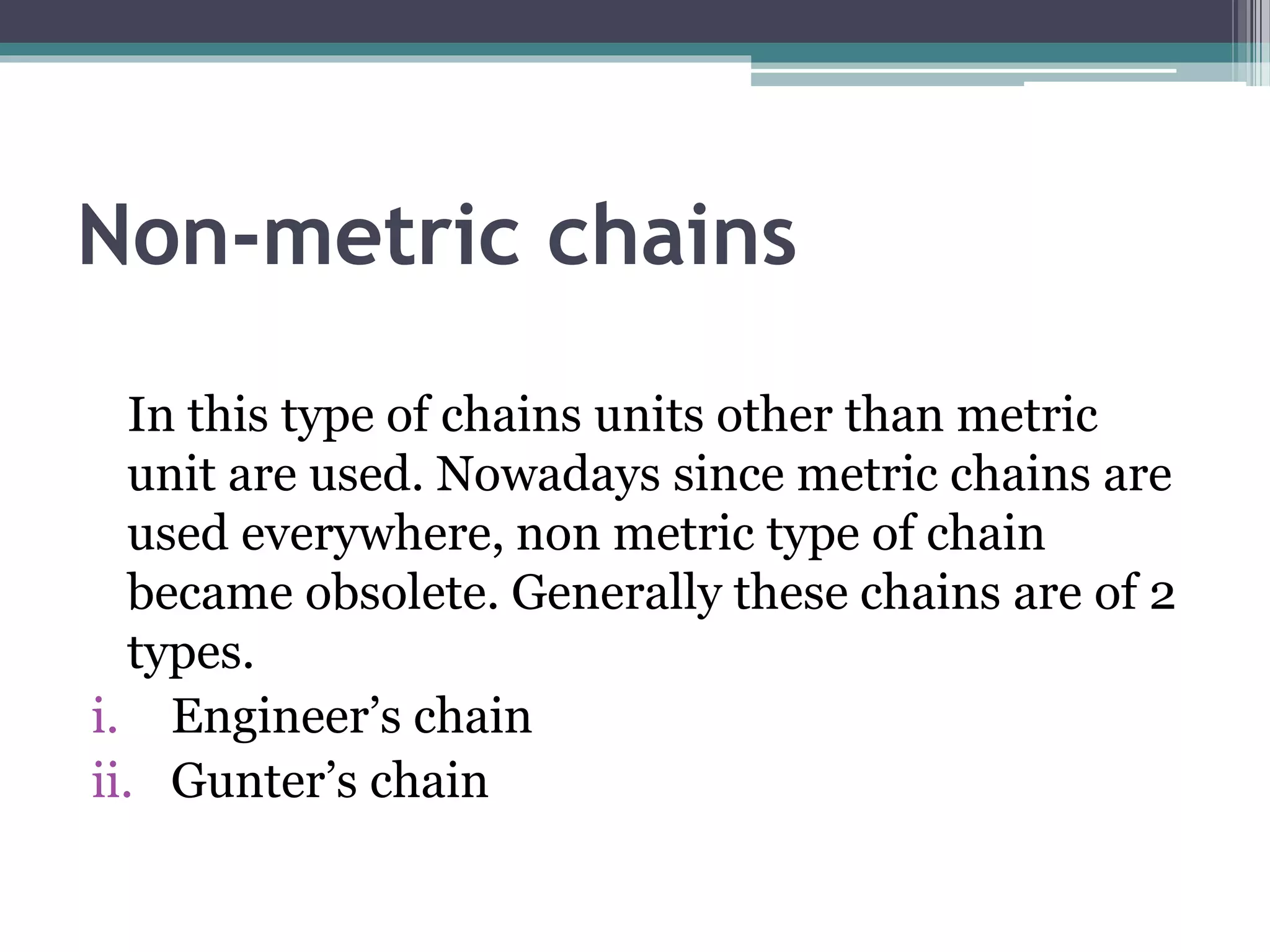 Chain surveying | PPTX