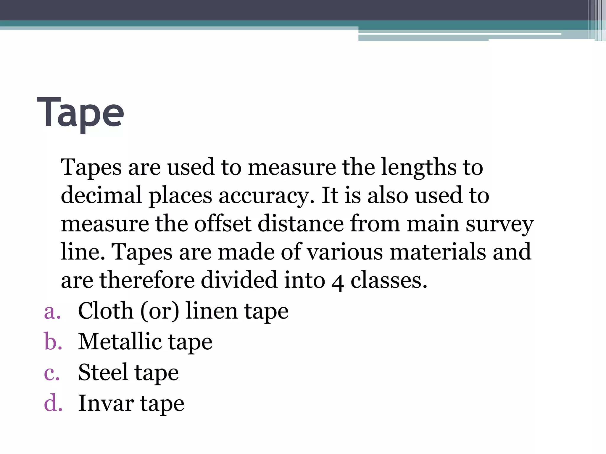 Chain surveying | PPTX