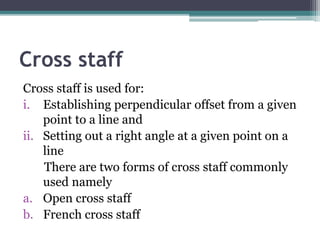 Chain surveying | PPTX