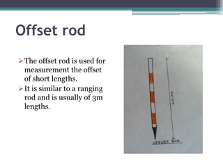 Offset Rod Surveying