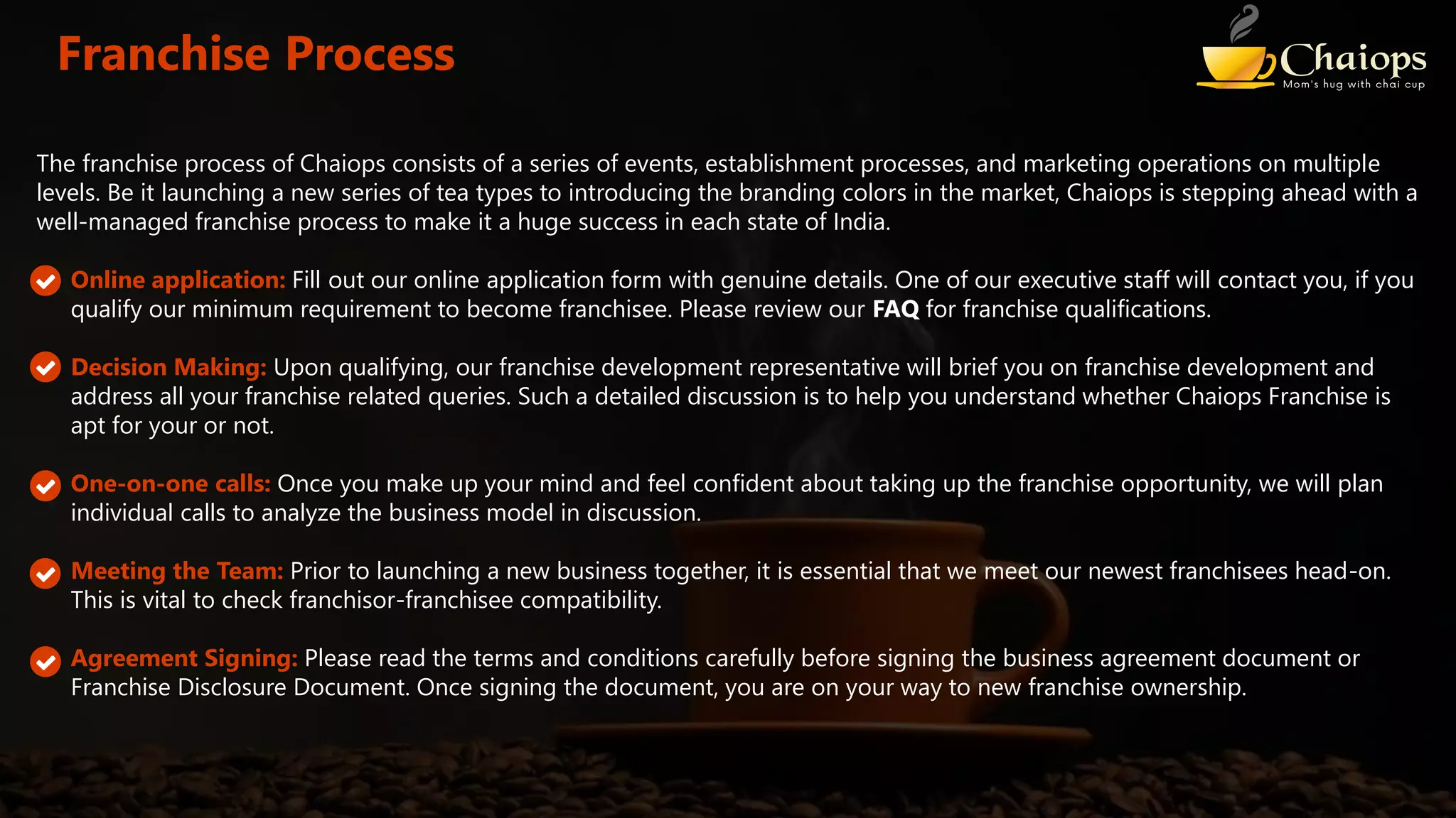 Chaiops ppt & roi | PDF