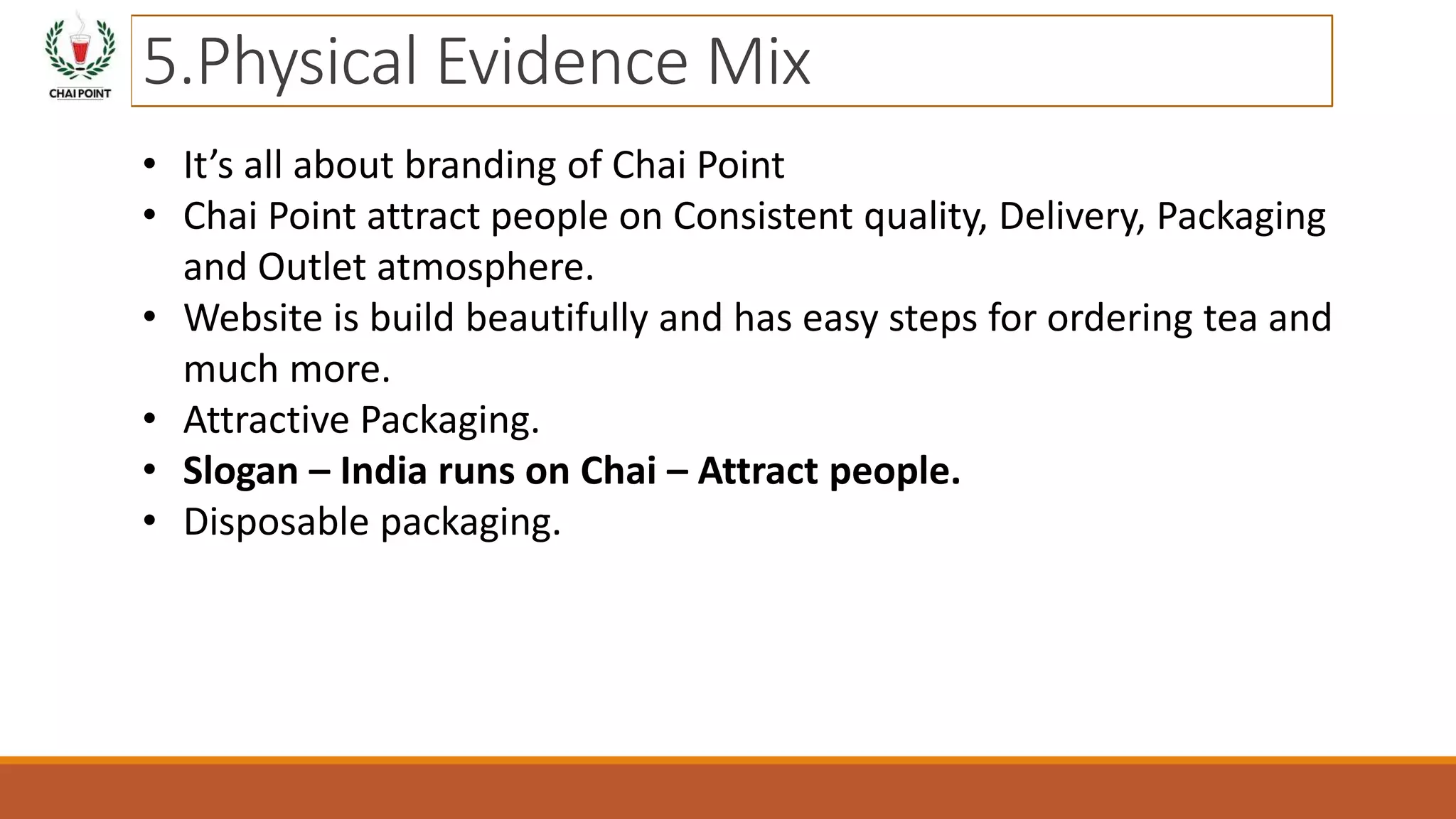 Chai Point - Marketing Mix Case Study & Business Analysis | PPTX