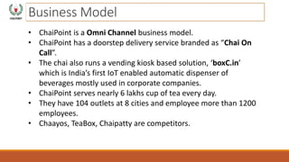 Chai Point - Marketing Mix Case Study & Business Analysis | PPTX