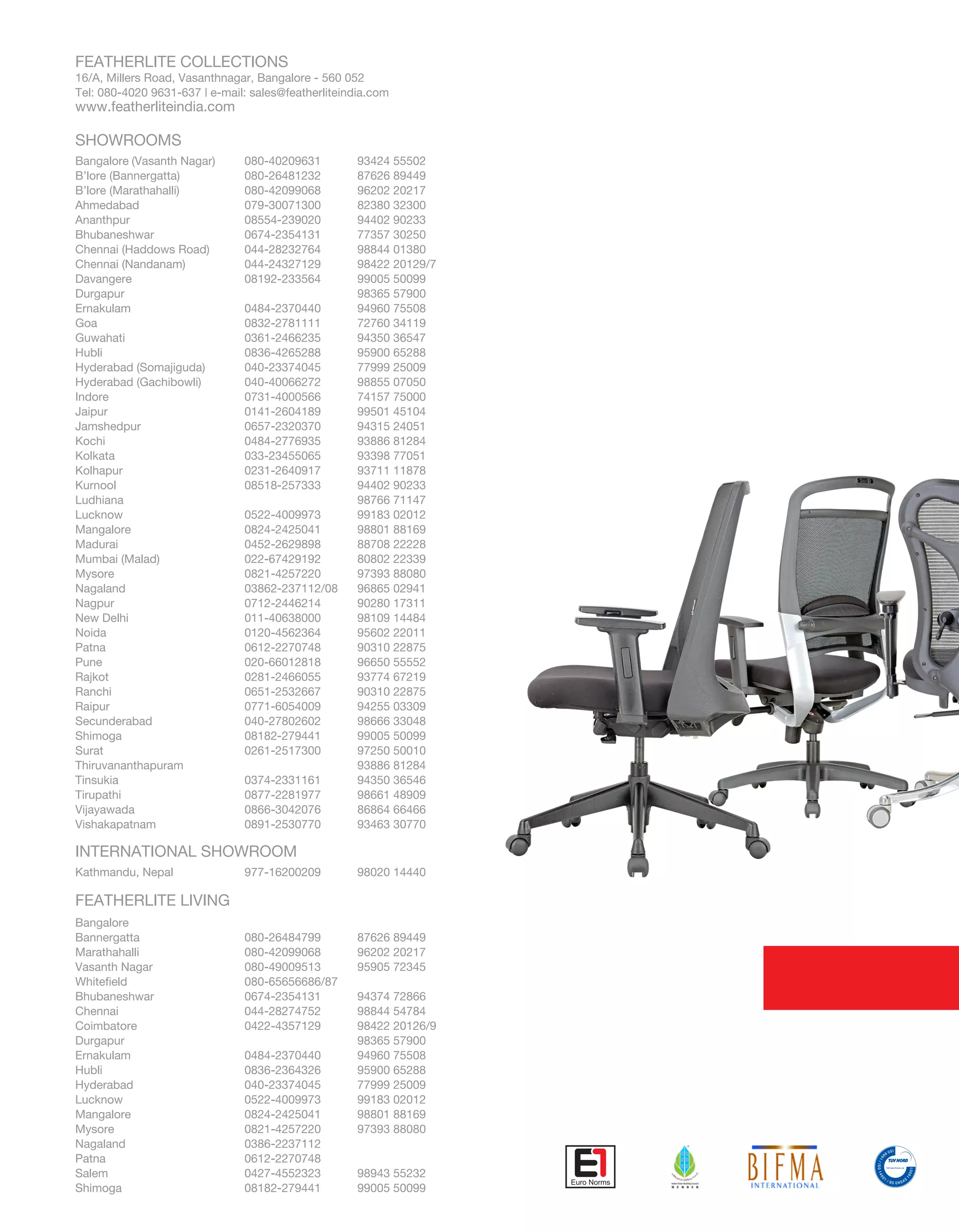 Chair general catalogue 2015 | PDF