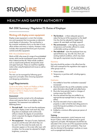 Chairgonomics chairs for the contract market | PDF