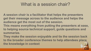 Chairing seminar_as a moderator in seminar | PDF