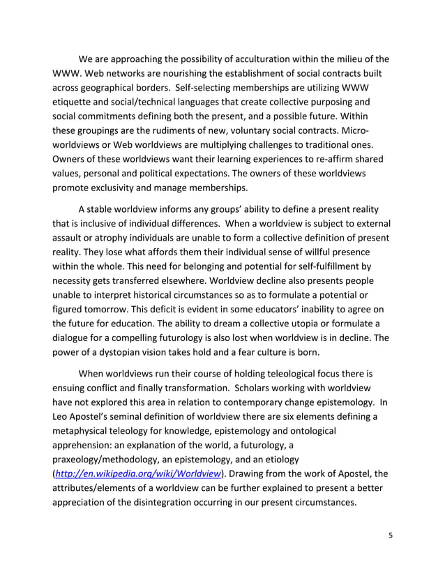 Interpreting Worldview | PDF