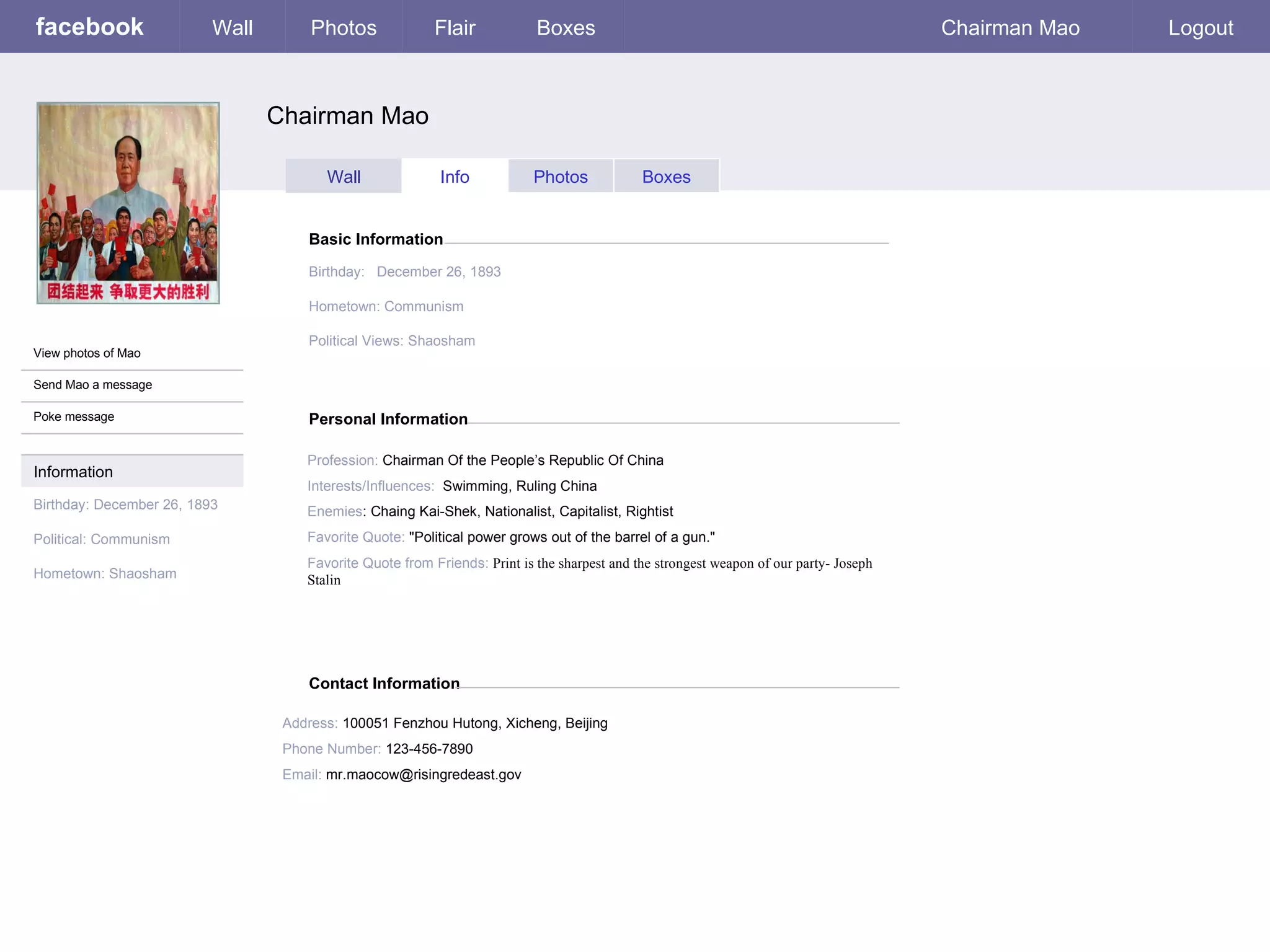 Chairman Mao template | PPT