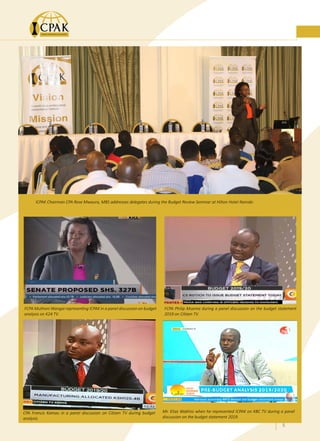 ICPAK Chairman's newsletter | PDF | Business Expos & Conferences | Events