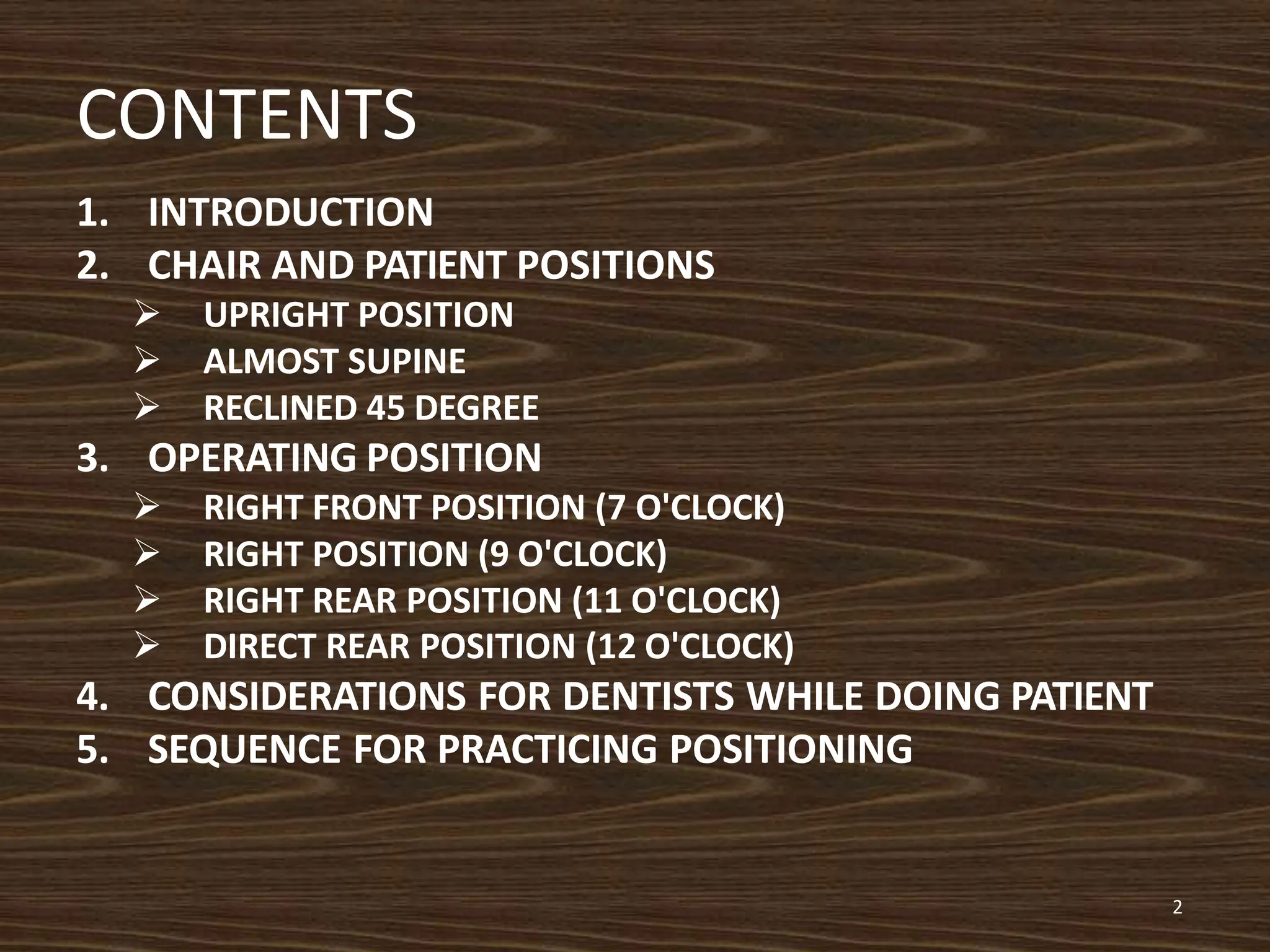 chair position-5 ppt..University students | PPTX