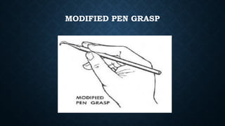 DENTAL CHAIR POSITION, INSTRUMENT GRASP.pptx