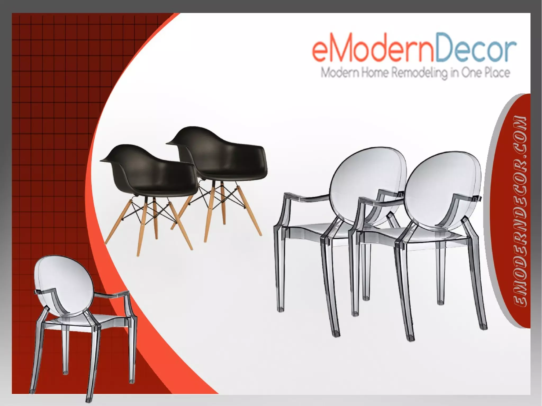 Chairs by World Famous Designers - Charles and Ray Eames | PPT
