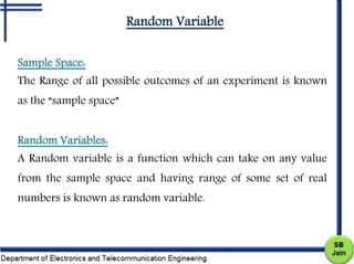 Theory Of Probability- Random Variable | PPT