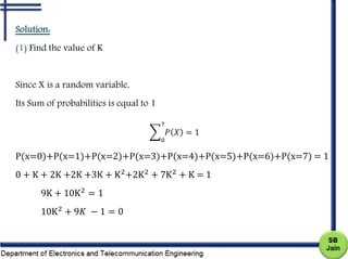 Theory Of Probability- Random Variable | PPT