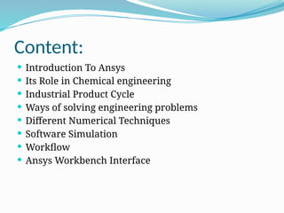 Summer Training Ansys presentation.pptx