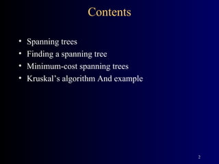 KRUSKALS'S algorithm from chaitra | PPT