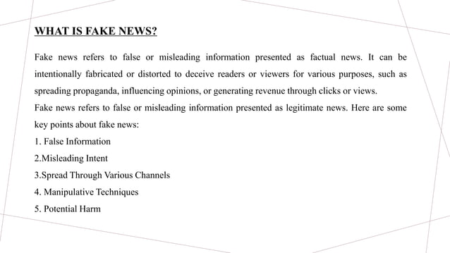 chaitra-1.pptx fake news detection using machine learning | PPTX ...