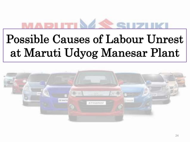 managing conflict in organization;A case study on Maruti Suzuki Ltd ...