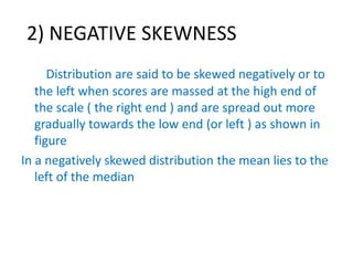 chaitra H V m.ed Skewness probability test ppt. | PPT
