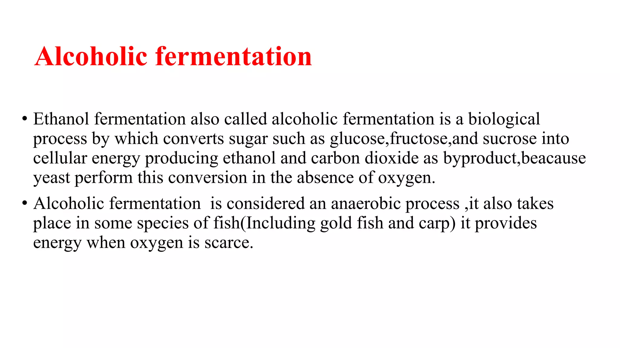 Fermentation | PPTX
