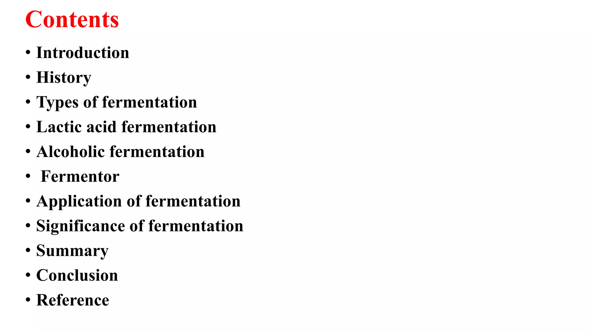 Fermentation | PPTX
