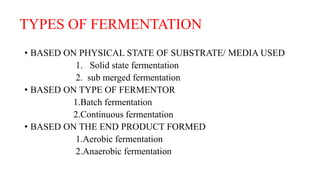 Fermentation | PPTX