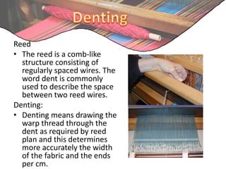 internship weaving | PPTX | Needlework | Arts and Crafts