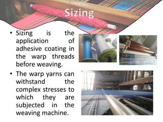 internship weaving | PPTX