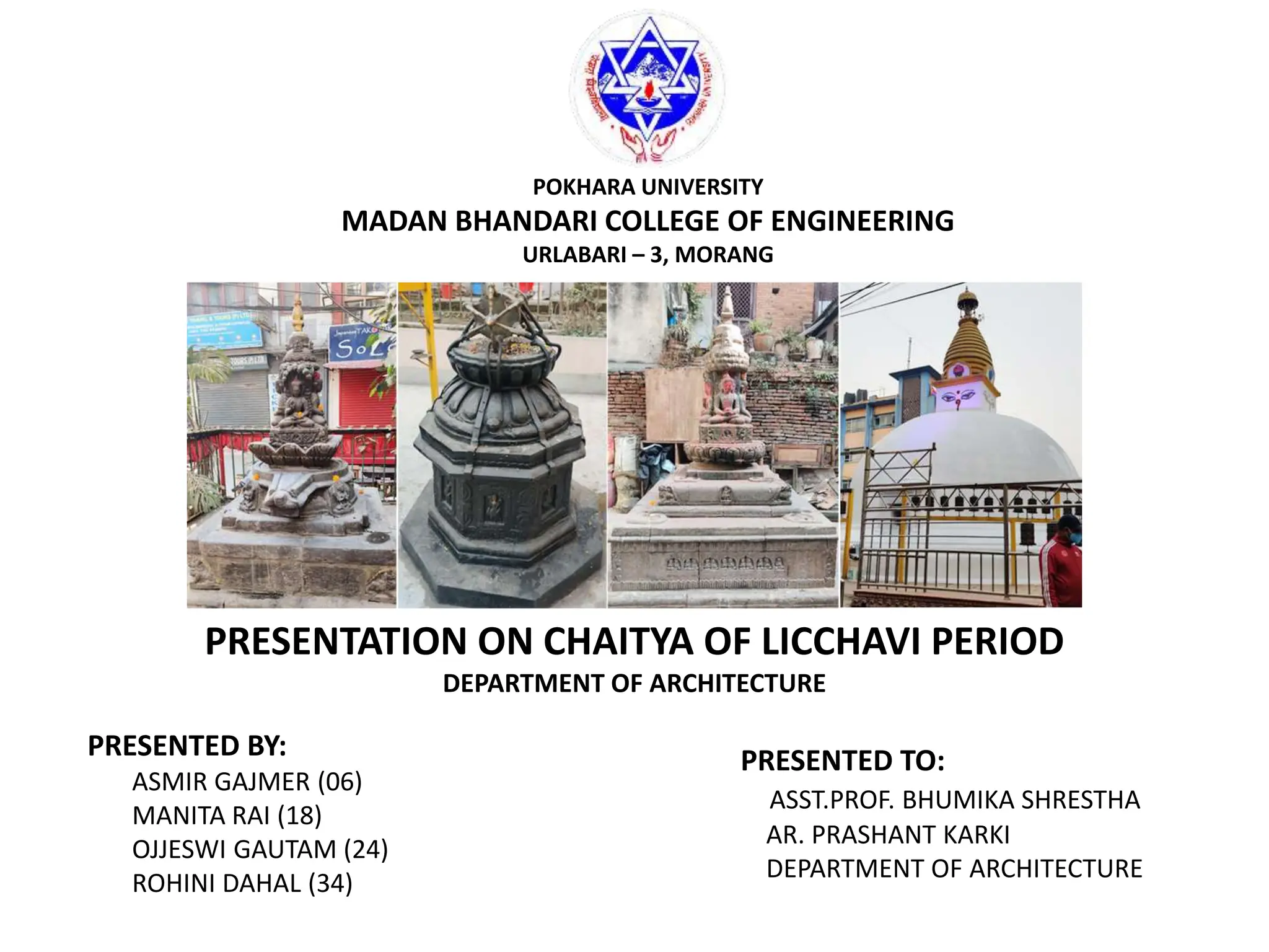 CHAITYA FEATURES ARCHITECTURAL DATA ANS ANALYSIS | PPTX