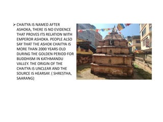 CHAITYA FEATURES ARCHITECTURAL DATA ANS ANALYSIS | PPTX