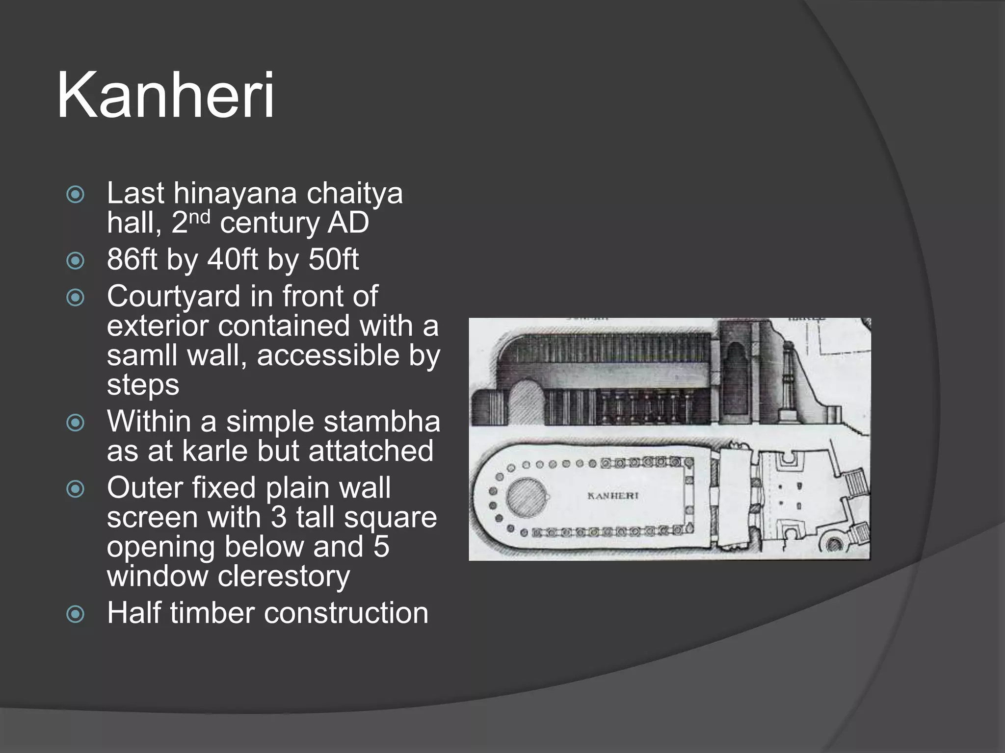 Chaityas and viharas Architecture | PPTX
