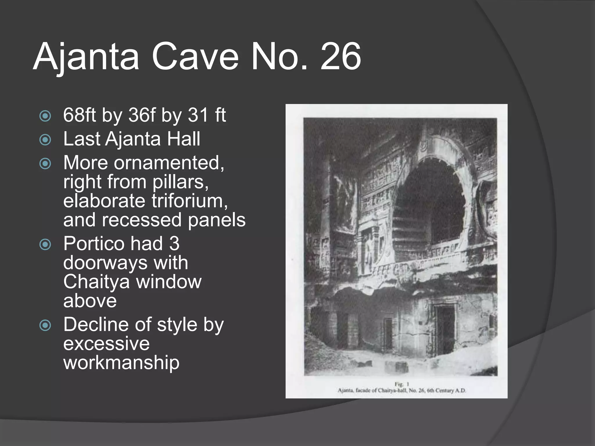 Chaityas and viharas Architecture | PPTX