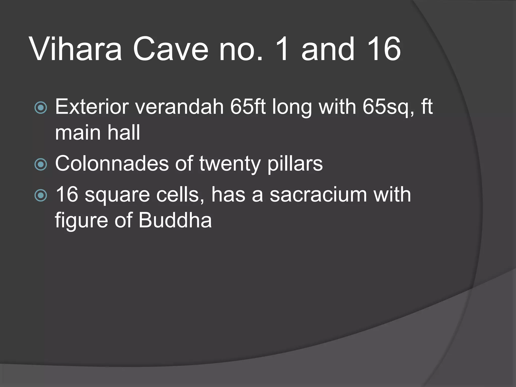 Chaityas and viharas Architecture | PPTX