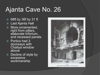 Chaityas and viharas Architecture | PPTX
