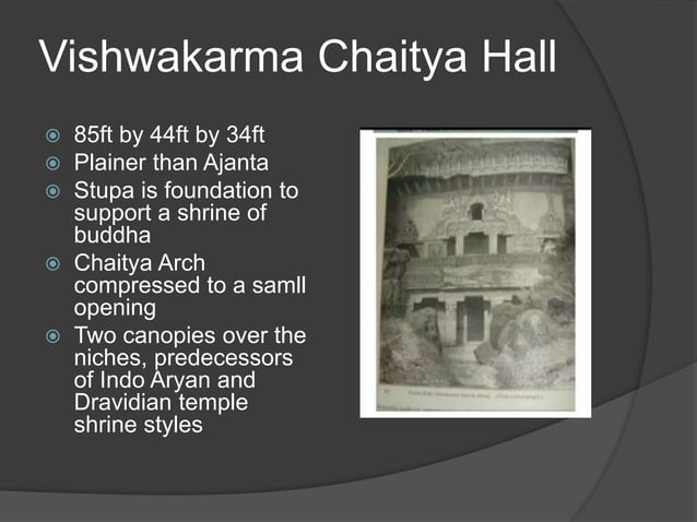 Chaityas and viharas Architecture | PPTX | Hinduism | Religion ...